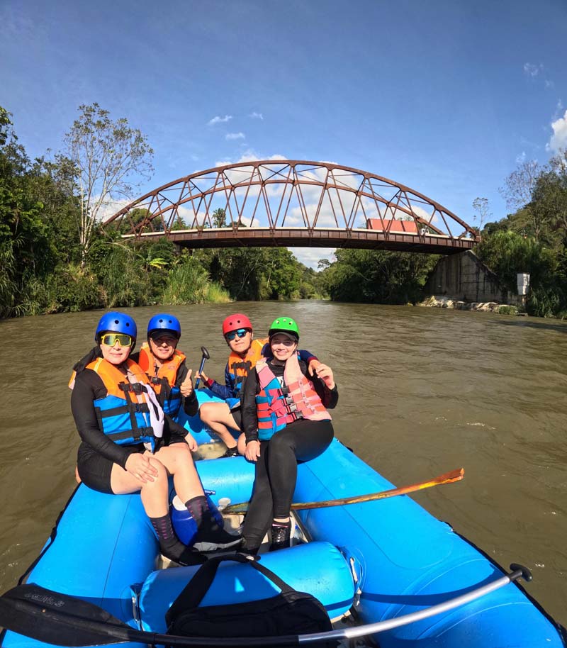 Canotaje en el rio Barragán Quindío, hacia el rio la vieja ...